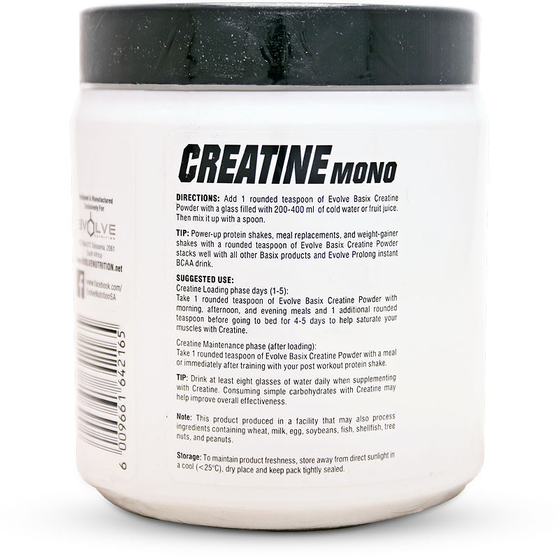 Evolve Nutrition Creatine Mono