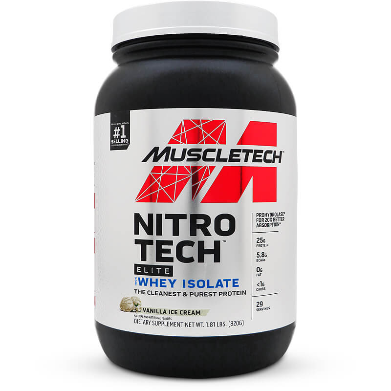 MuscleTech Nitro Tech Whey Isolate MuscleTech Nitro Tech Whey Isolate