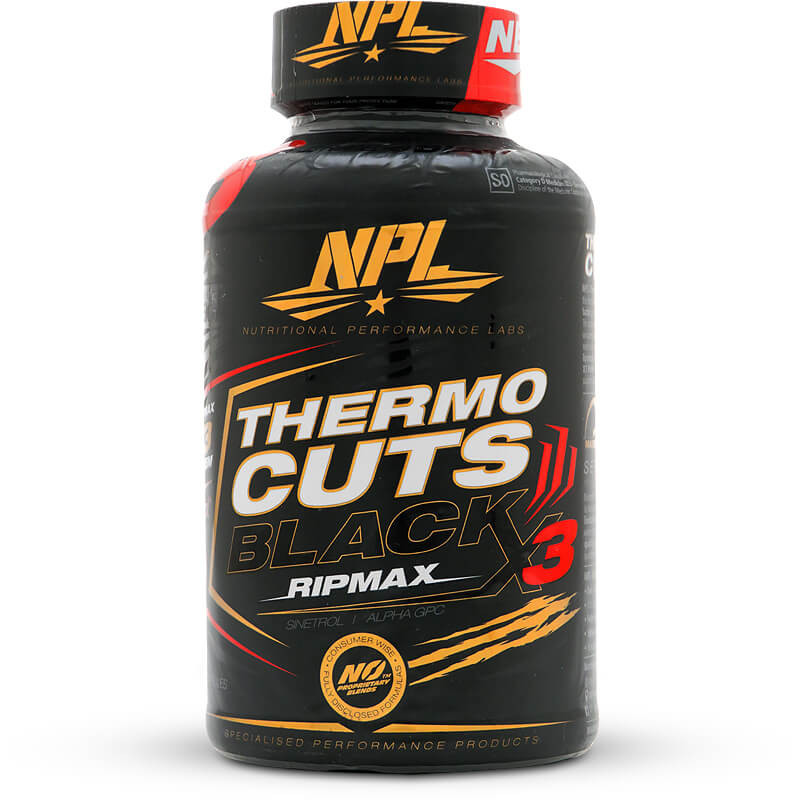 NPL Thermo Cuts Black X3 RipMax