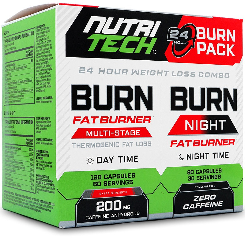 Nutritech Thermotech Day/Night Burn Pack